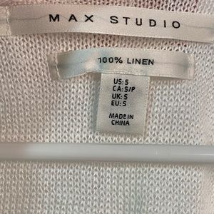 Max Studio | Sweaters | Max Studio Linen Sweater | Poshmark